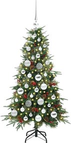 Umělý Skládací Vánoční Strom s stojanem Zelená 120 cm PE a PVC 3397398