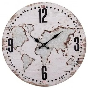 Nástěnné hodiny CREME WORLD