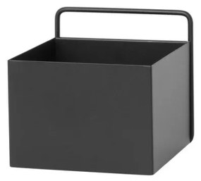 Ferm Living Nástěnný box Wall Box Square, black