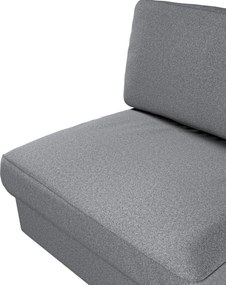 Potah na neskládací křeslo IKEA Kivik barva šedá látka pletený vzor