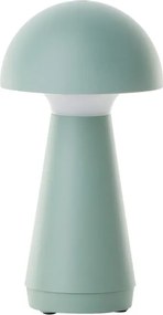 Brilliant G40896/04  AKU stolní lampa NAVABI zelená USB-C, IP44