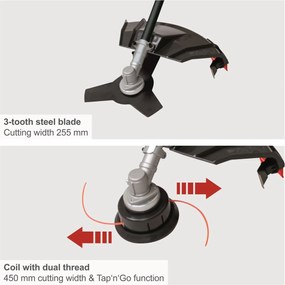 Scheppach BCH 5200 PB - benzinový křovinořez