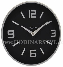 Hodiny NEXTIME 8148zw 43x43cm Shuwan