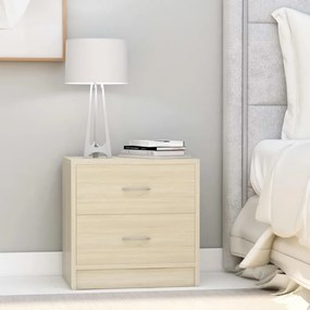 vidaXL Noční stolek 40 x 30 x 40 cm kompozitní dřevo [801041] Barva: bílá s vysokým leskem