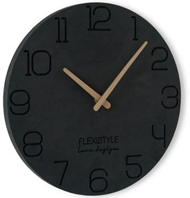 Flexistyle z210d - nástěnné hodiny s průměrem 30 cm