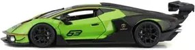 Bburago Race Lamborghini Essenza SCV12 Green / měřítko 1:24