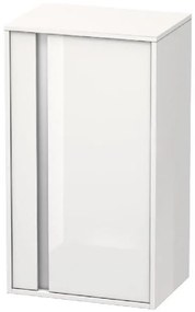 Duravit Ketho - Skříňka vysoká 880x500x360 mm, pravá, lesklá bílá KT1266R2222