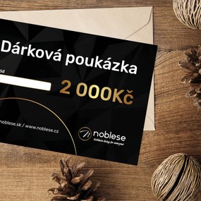 Dárkový poukaz v hodnotě 2 000 Kč - tištěná verze
