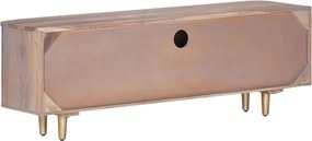 TV stolek 118 x 30 x 40 cm masivní akáciové dřevo 322684
