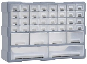 vidaXL Organizér se 40 zásuvkami 52 x 16 x 37,5 cm