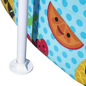 Bestway Nadzemní Bazén Pro Děti S Uv Ochranou Steel Pro 244 X 51 Cm Světle Šedá