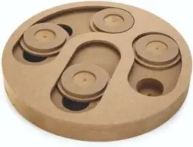 Beeztees GIONO 2v1 25 cm / Interaktivní dřevěná hračka