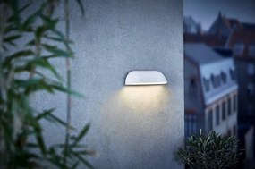 NOR 84081001 Venkovní nástěnné svítidlo Front 26 1x9,8W LED bílá opál - NORDLUX