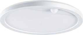 P 94706 LED venkovní panel Smart Home Zigbee Lamina Backlight pohybové čidlo neláká hmyz IP44 kruhové 280mm CCT 14W 230V bílá umělá hmota - PAULMANN