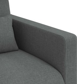 Set pohovek 2 ks Tmavě šedá textil 3407494