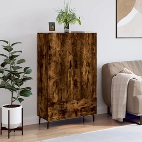 vidaXL Skříň highboard 69,5 x 31 x 115 cm kompozitní dřevo [828252] Barva: kouřový dub