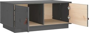 vidaXL Konferenční stolek 80 x 50 x 35 cm masivní borové dřevo [818252] Barva: Černá
