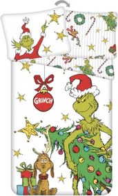 Jerry Fabrics Povlečení Grinch Grinchmas 140x200, 70x90 cm