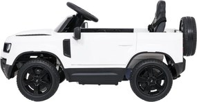 Elektrické autíčko Land Rover Defender bílé