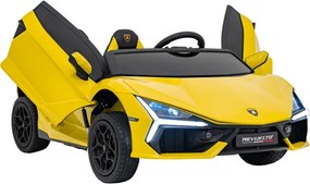Elektrické autíčko Lamborghini Revuelto XL STRONG žluté