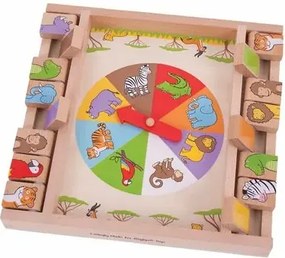 Bigjigs Toys Ruleta se zvířátky / od 3 let