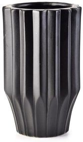 Keramická váza YVONNE 20 cm černá