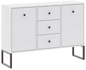 Komoda LINEA 2D3S bílá