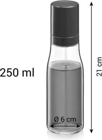 TESCOMA Rozprašovač na olej/ocet s nálevkou GrandCHEF 250 ml