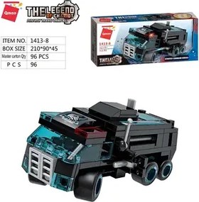 Qman Shadow Pulse Combat Vehicle 1413 1 část / Stavebnice / 73–105 díl