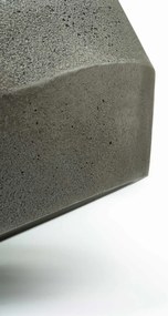 Designový květináč NEXORA, sklolaminát, 54x48 cm, šedý