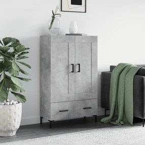 vidaXL Skříň highboard 69,5 x 31 x 115 cm kompozitní dřevo [830327] Barva: Betonová šedá