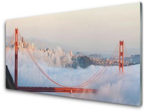 akrylový obraz Mosty Architektura 120x60 cm