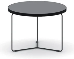 Kulatý konferenční stůl TENDER, průměr 50 cm, grafit