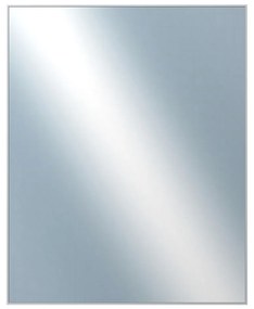 DANTIK - Zarámované zrcadlo - rozměr s rámem cca 80x100 cm z lišty Hliníkový profil 01 stříbrná (6001004)
