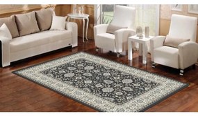 Kusový koberec klasický Abir antracitový 300x400cm