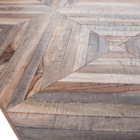 Dřevěný jídelní stůl Rhombic 180 × 90 cm 76 × 180 × 90 cm
