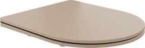 Mexen Lena, Rico, WC sedátko s jemným zavíráním, duroplast, cappuccino matná, 39740064