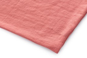 Tom Linen Povlak na polštář Rustikální růžová Velikost: 50x50cm