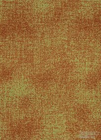 Breno Metrážový koberec CHROMA 24 zeleno-oranžová, šíře 400 cm, Vícebarevné