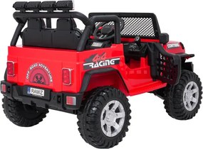 Elektrické autíčko Jeep BEAST 4x4 červené