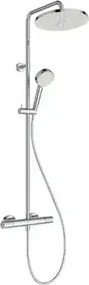 Ideal Standard - Sprchový set s termostatem, průměr 26 cm, 2 proudy, c