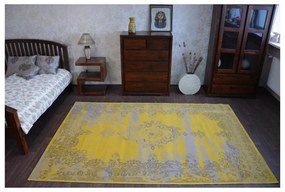 Kusový koberec PP Vintage žlutý 120x170cm