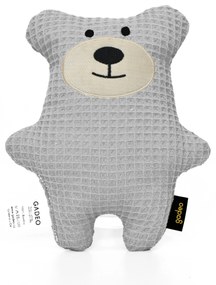 GADEO Mazlíček, hračka pro miminka Medvídek, šedá Rozměry: velký, cca 32x27cm