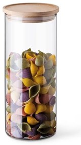 SIMAX NÁDOBA S DŘEVĚNÝM VÍKEM 1400 ML