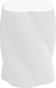 Keramická spirálová stolička Outsunny s nosností 120 kg Ø33 x 45 cm, odolná vůči povětrnostním vlivům, zahradní stolička s víkem, vedlejší stůl, květi
