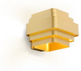 Designové nástěnné svítidlo J.J.W. Wall Barva: Zlatá, Výška: 150 mm