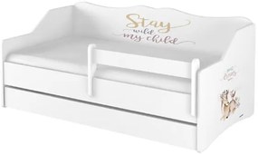 Dětská postel s výsuvnou přistýlkou 160 x 80 cm - Sweet Dreams Rozměry: 160x80