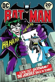 Umělecký tisk Batman and Joker - Comic Cover, (26.7 x 40 cm)