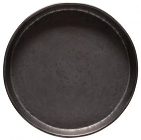 Černý talíř COSTA NOVA LAGOA 24 cm