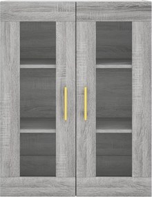 Skříň highboard šedá sonoma 69,5 x 34 x 180 cm kompozitní dřevo 3198527